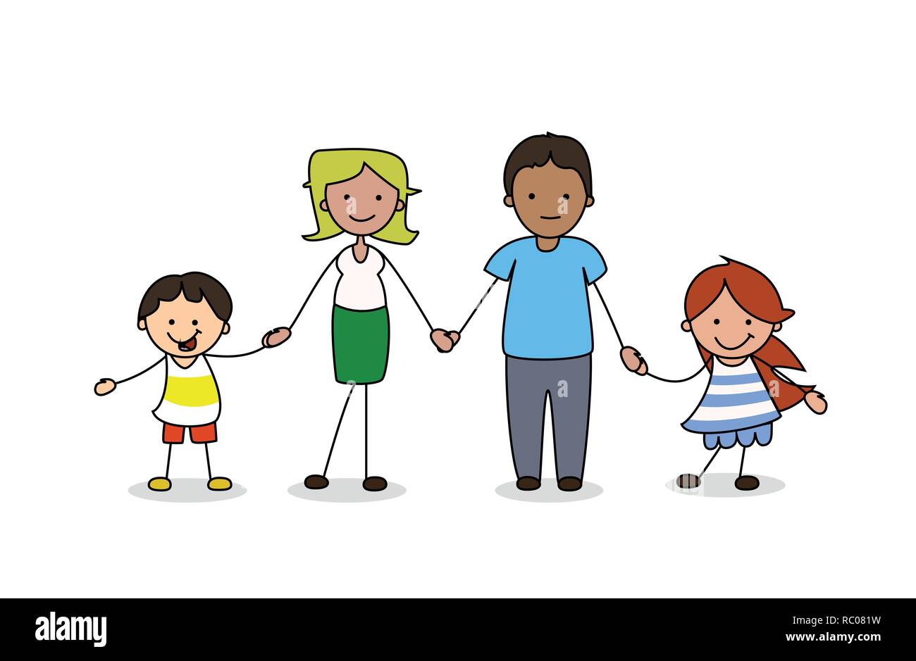 Father mother boy kid Cut Out Stock Images & Pictures - Alamy