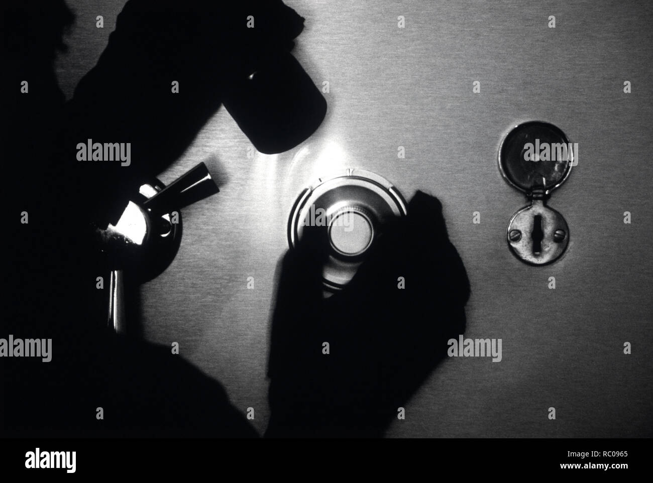 Tumbler lock hi-res stock photography and images - Alamy