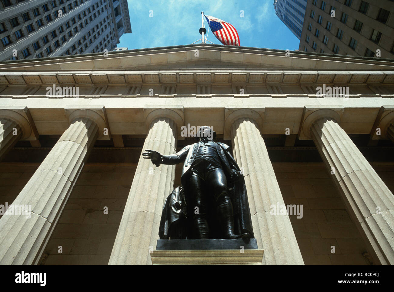 Federal Hall Memorial National Historic Site, NYC Stock Photo - Alamy