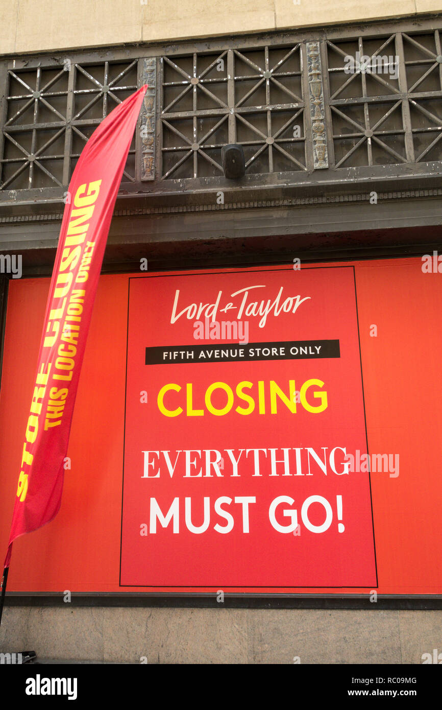 Lord and taylor sign hi-res stock photography and images - Alamy