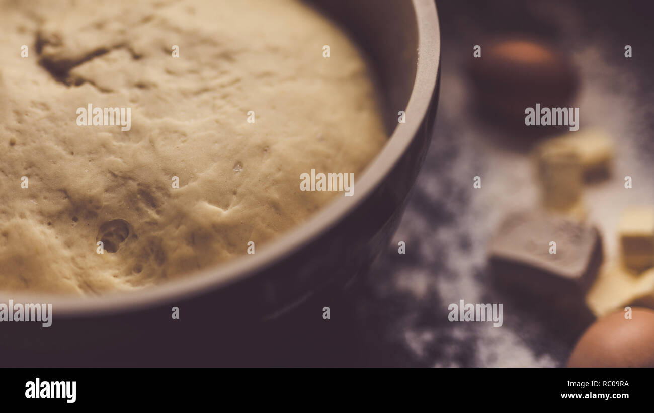 bread making steps Stock Photo - Alamy