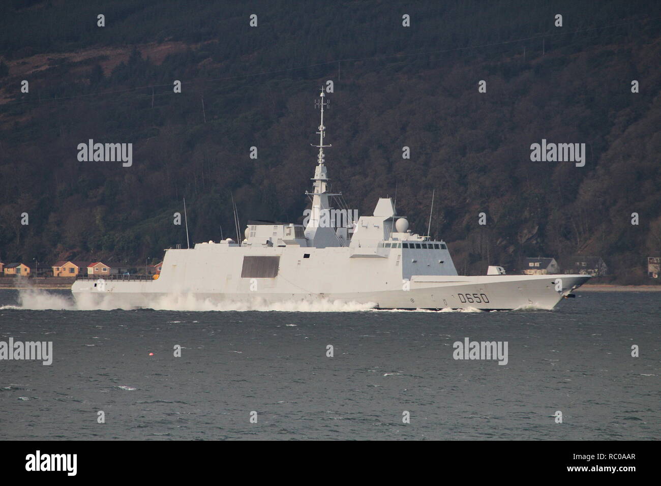 FS Aquitaine (D650), an Aquitaine-class destroyer of the French Navy ...
