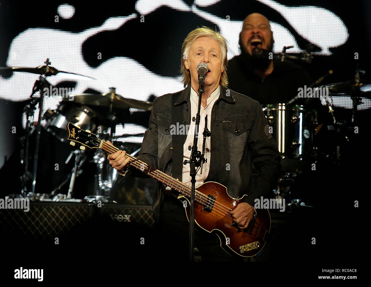 Paul McCartney performing at Liverpool Echo Arena Featuring: Paul ...