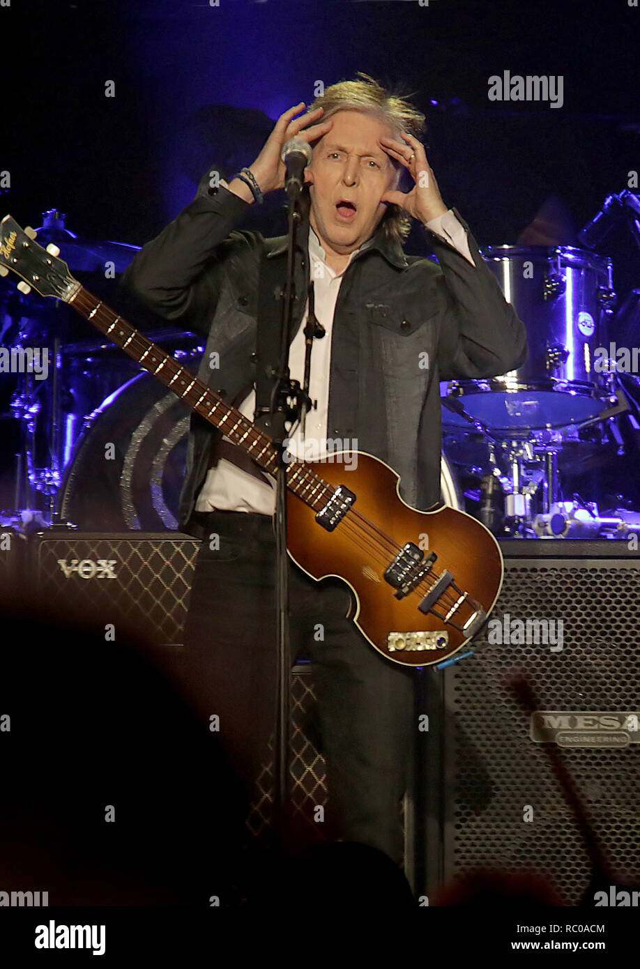 Paul McCartney performing at Liverpool Echo Arena Featuring: Paul ...