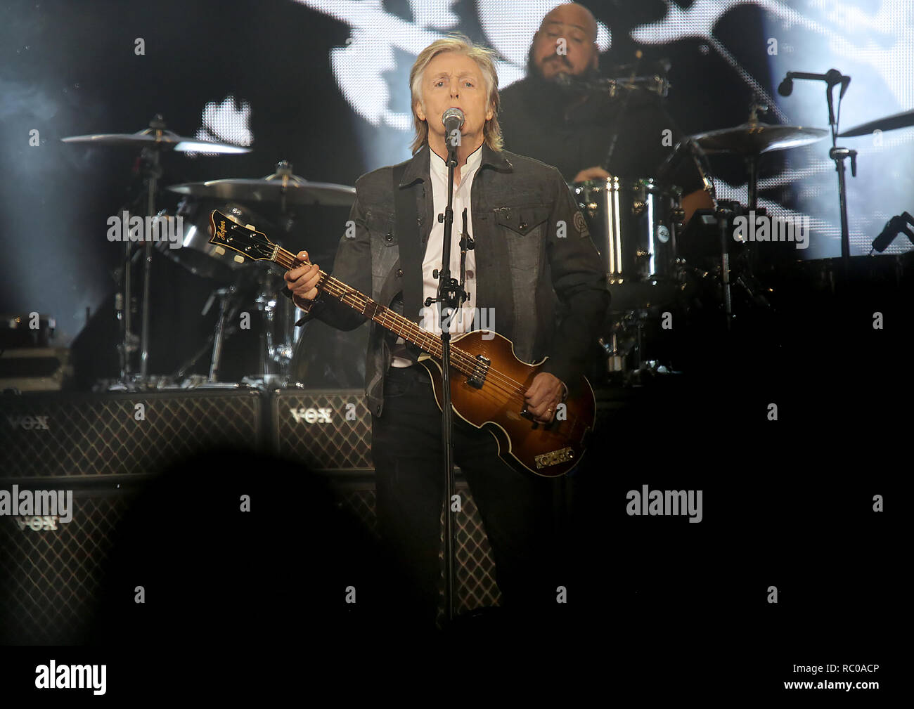 Paul McCartney performing at Liverpool Echo Arena Featuring: Paul ...