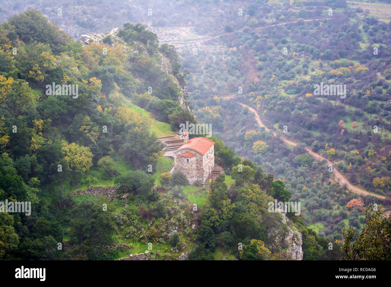 Monastery in mountains hi-res stock photography and images - Alamy