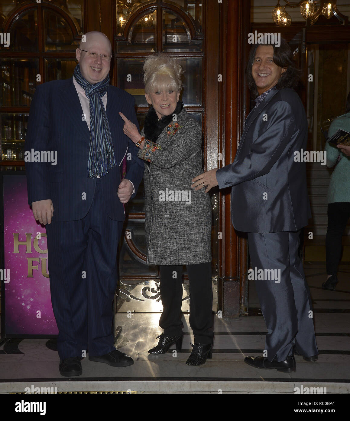 Various celebrities attend The Press Night for Snow White Pantomime at ...