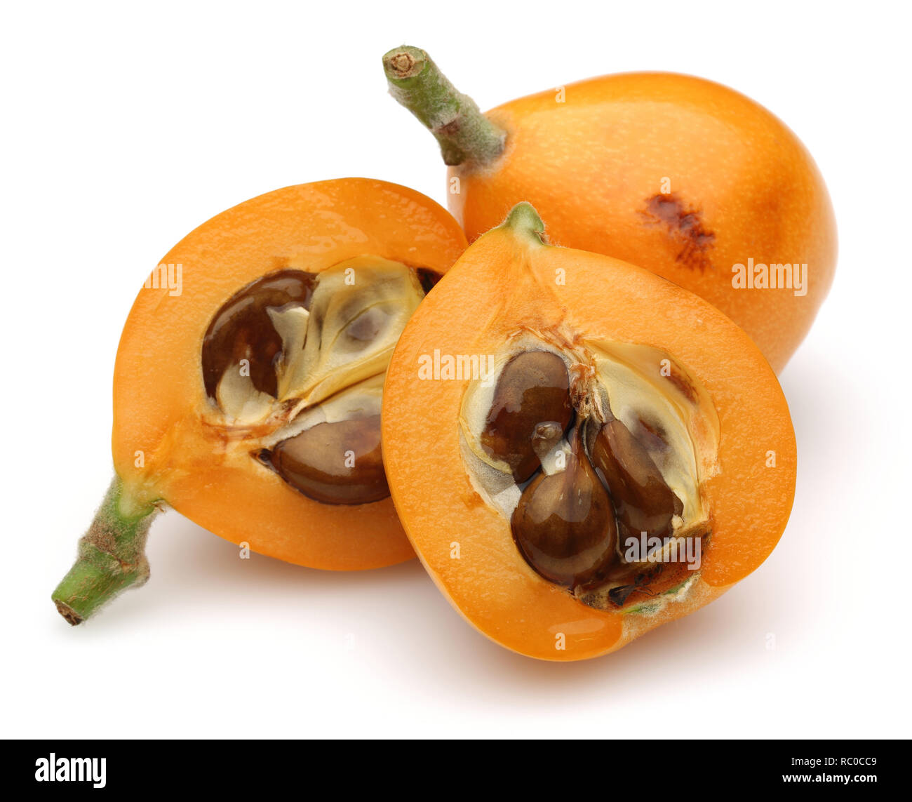 Loquat leaf Cut Out Stock Images & Pictures - Alamy