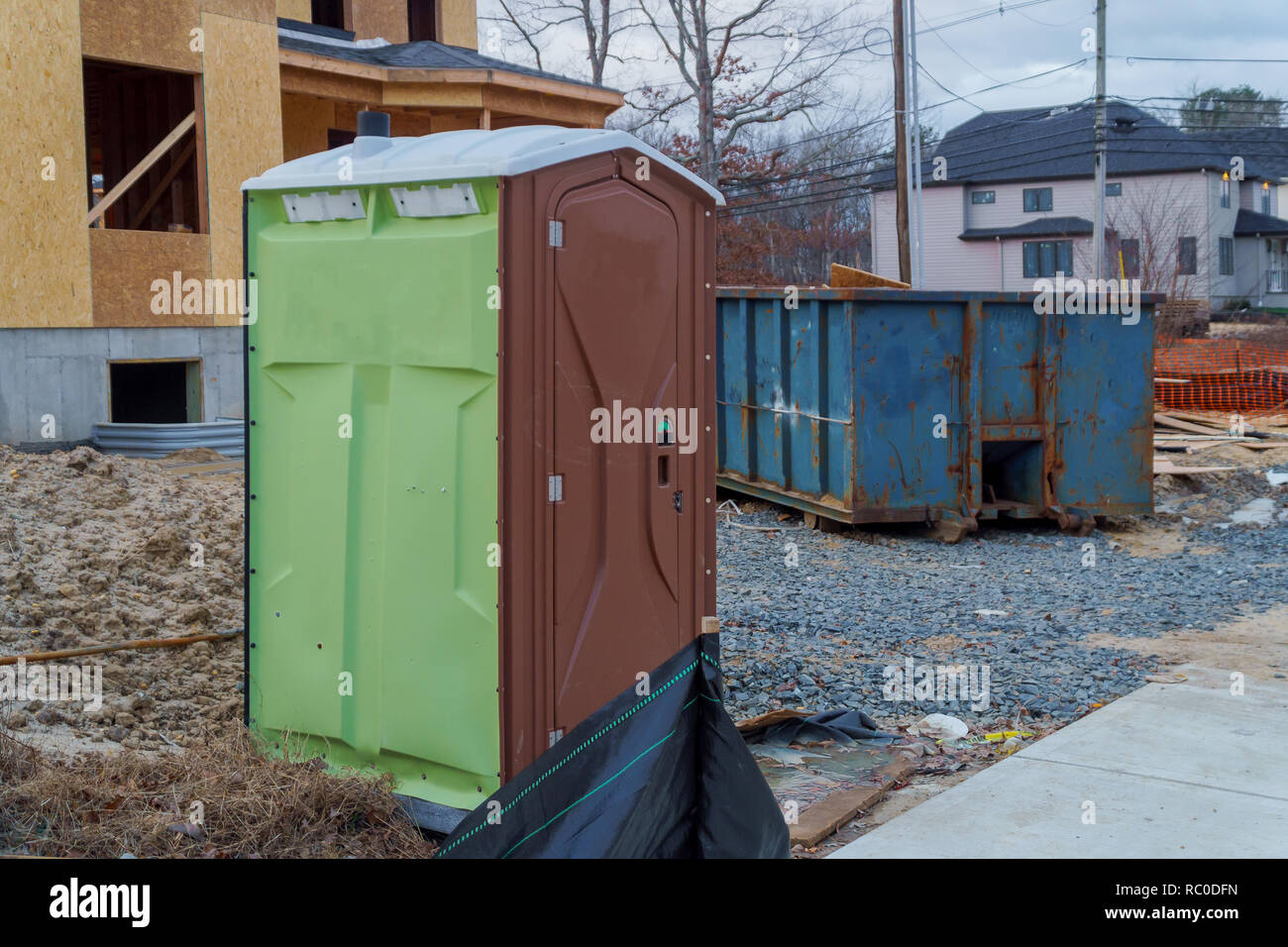 Restroom container hi-res stock photography and images - Alamy