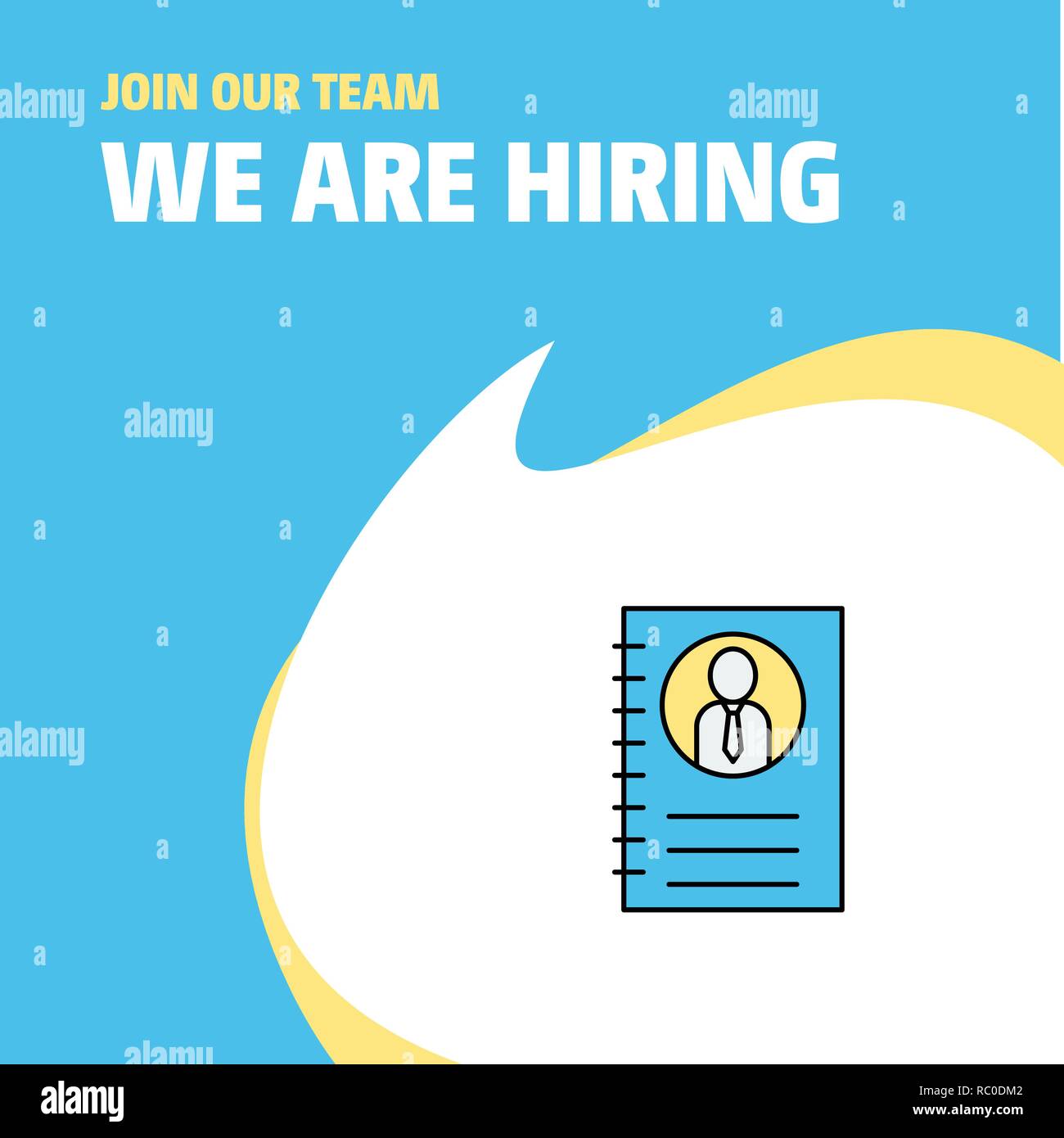 Join Our Team. Busienss Company Personal diary We Are Hiring Poster ...