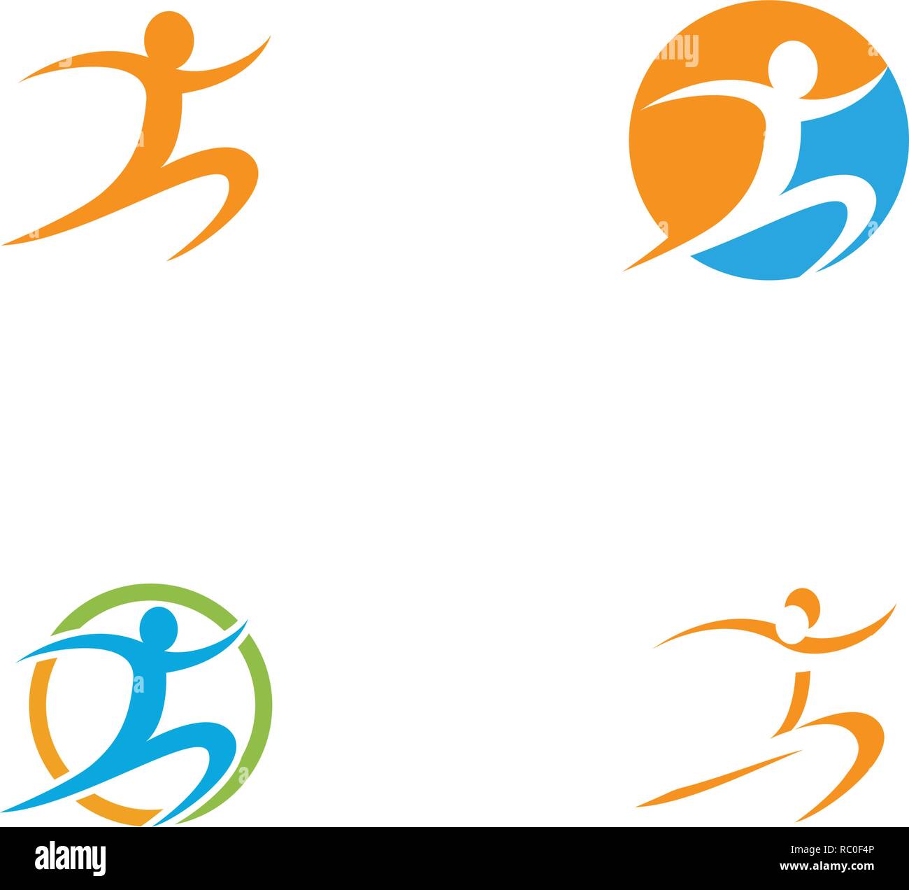 Human character logo sign illustration vector design Stock Vector Image ...