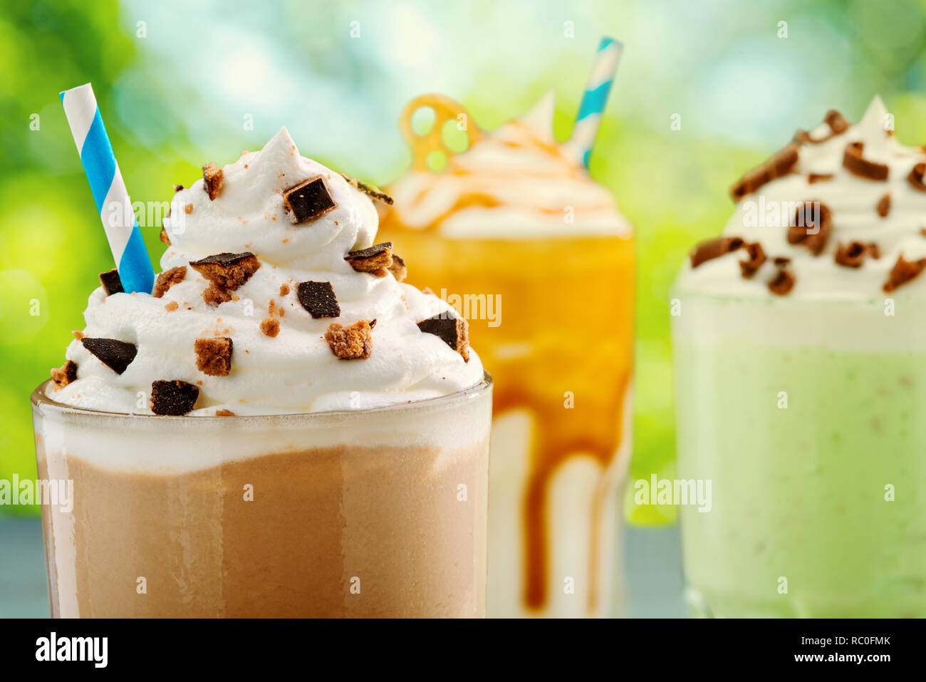 Coffee milkshake hi-res stock photography and images - Alamy