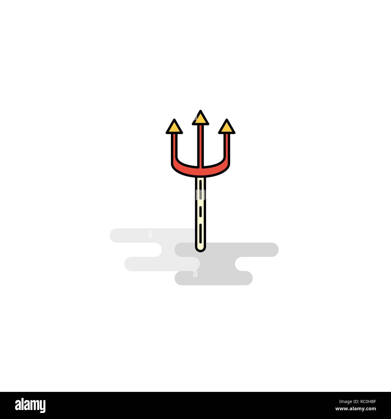 Zeus Lightning Bolt Poseidon Trident Hades Pitchfork