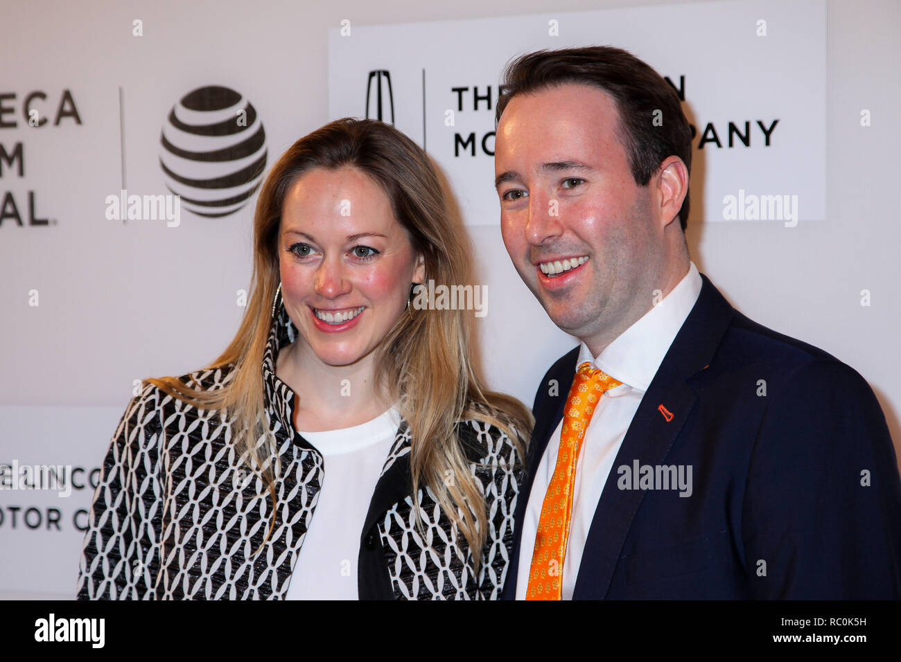Lindsay Schmidt and Edward Shapoff attend 'Youth In Oregon' Premiere - 2016 Tribeca Film ...