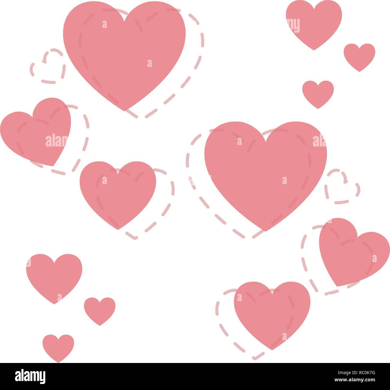 Various shape poster love Cut Out Stock Images & Pictures - Alamy