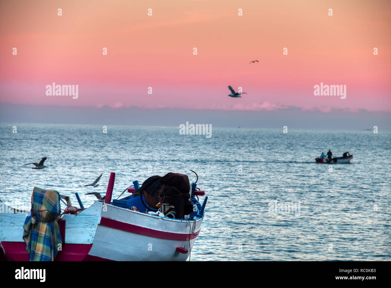 Flying over boats hi-res stock photography and images - Alamy