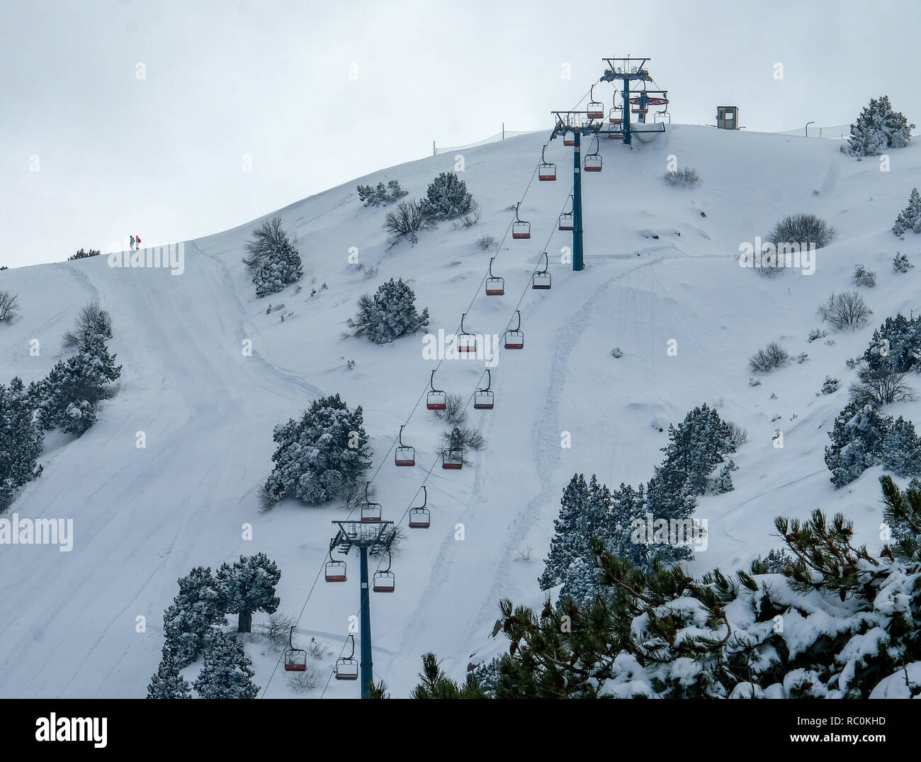 Skiing centre troodos mountains hi-res stock photography and images - Alamy