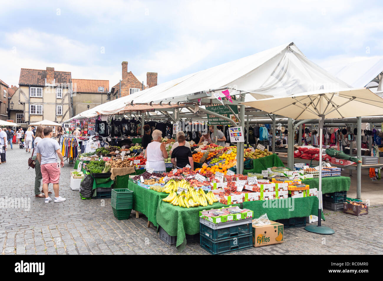 Newgate market york north yorkshire hi-res stock photography and images ...