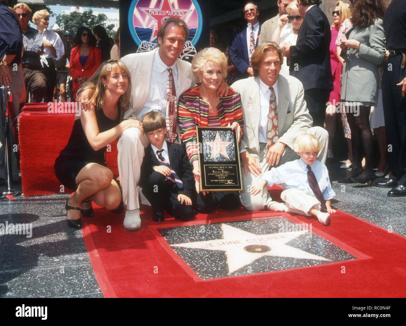 HOLLYWOOD, CA - AUGUST 20: Caren Bernsen, actor Corbin Bernsen, mother ...