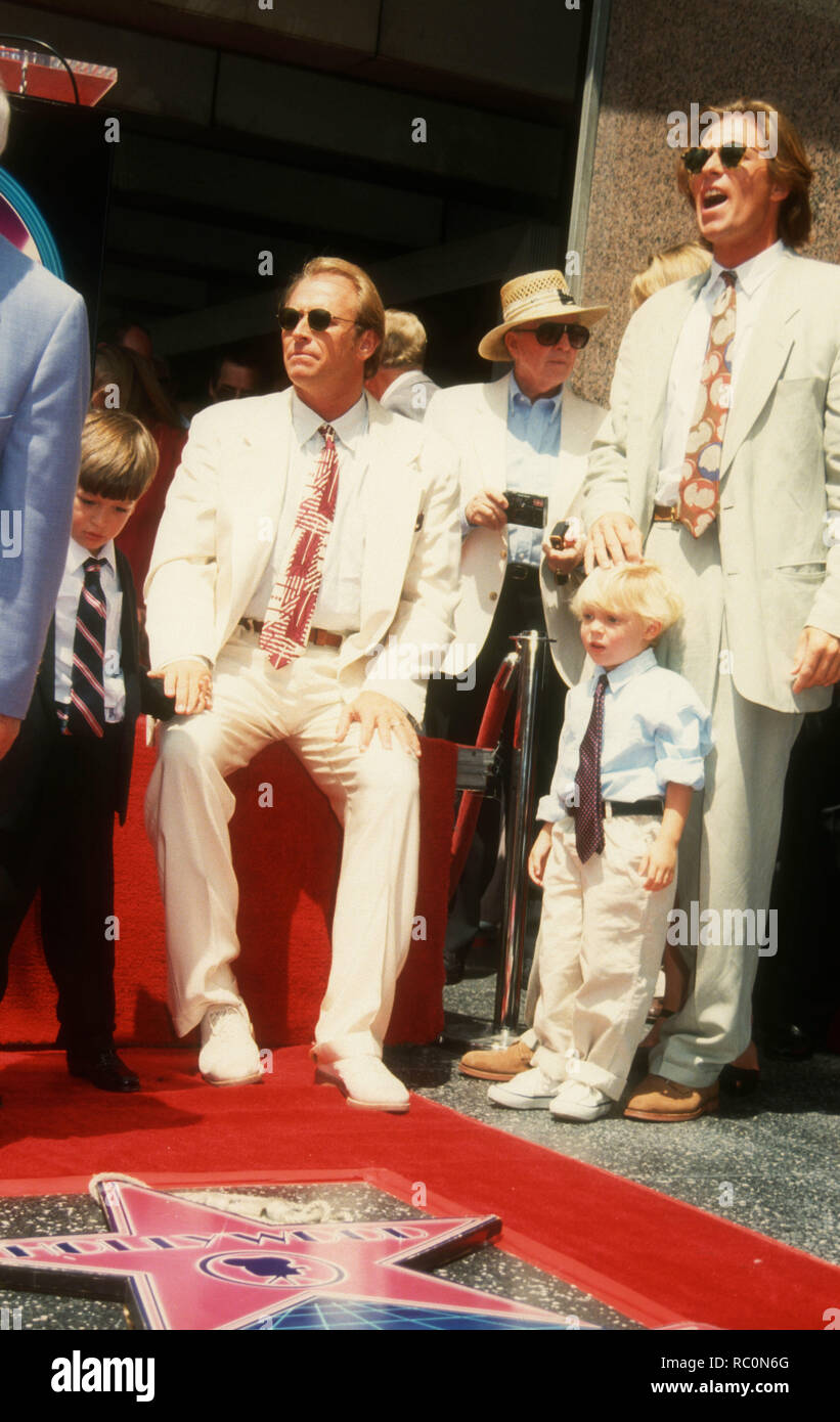HOLLYWOOD, CA - AUGUST 20: Actor Corbin Bernsen and actor Collin ...