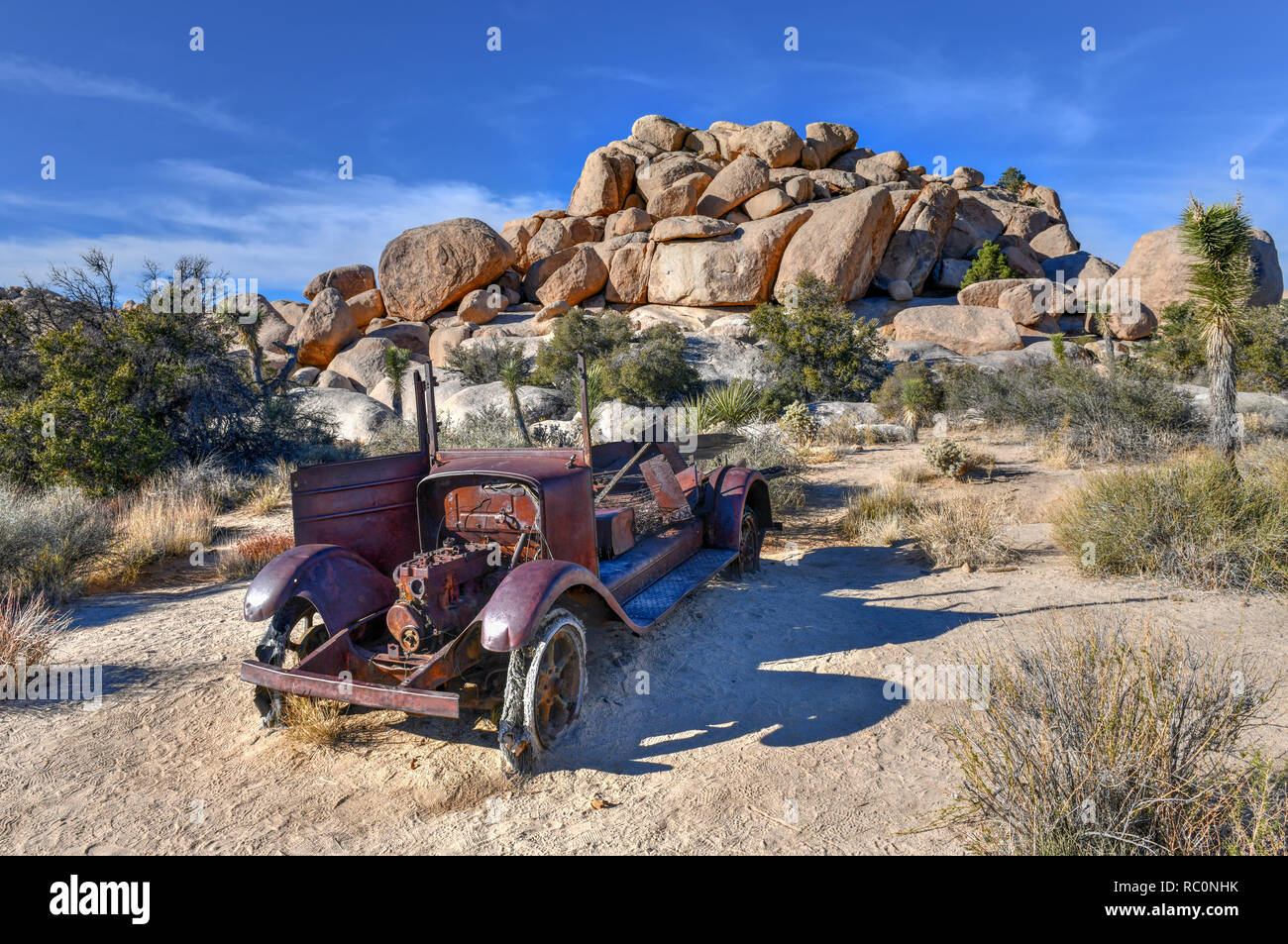 Wall street mill joshua tree hi-res stock photography and images - Alamy