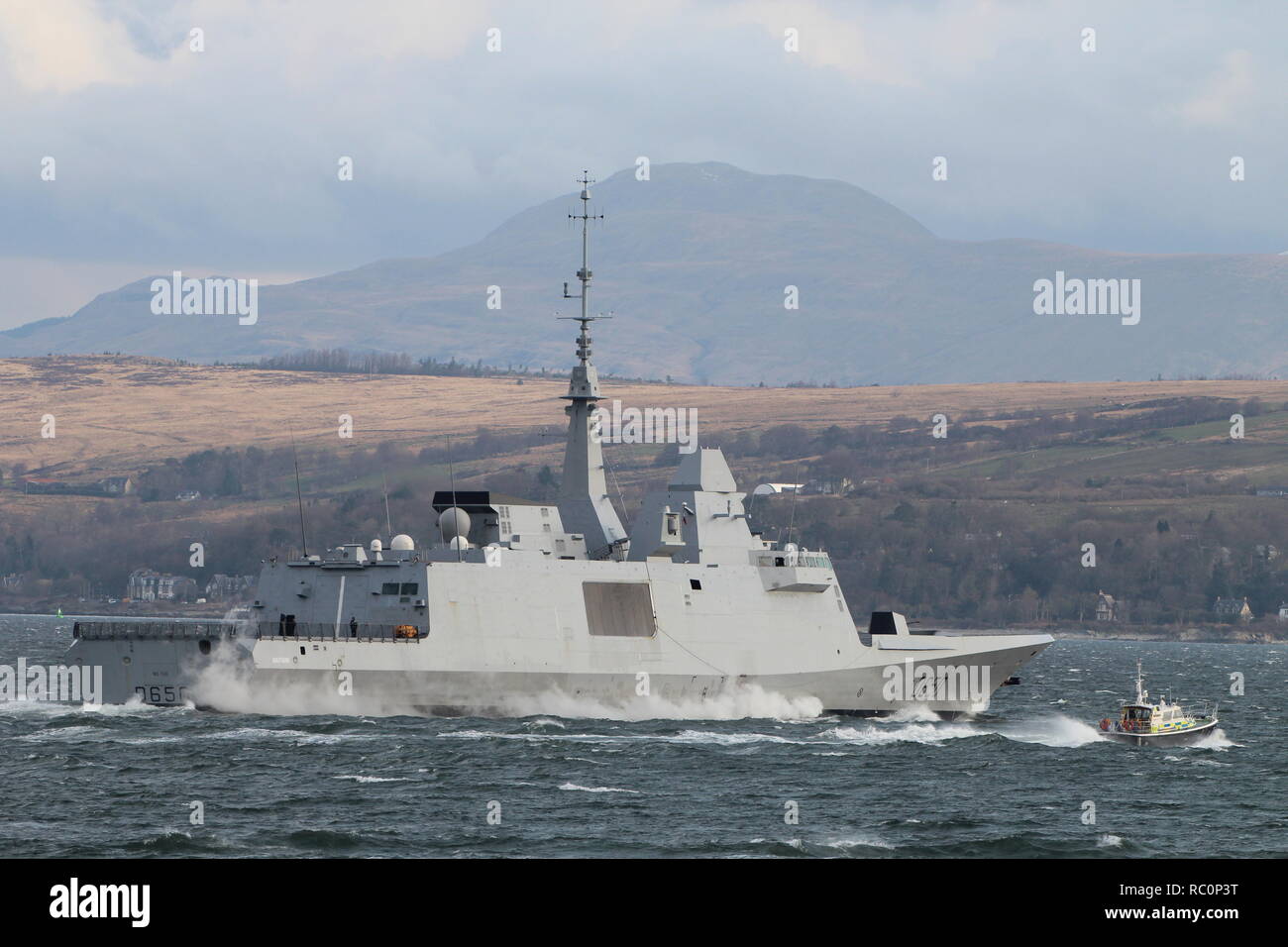 FS Aquitaine (D650), an Aquitaine-class destroyer of the French Navy ...