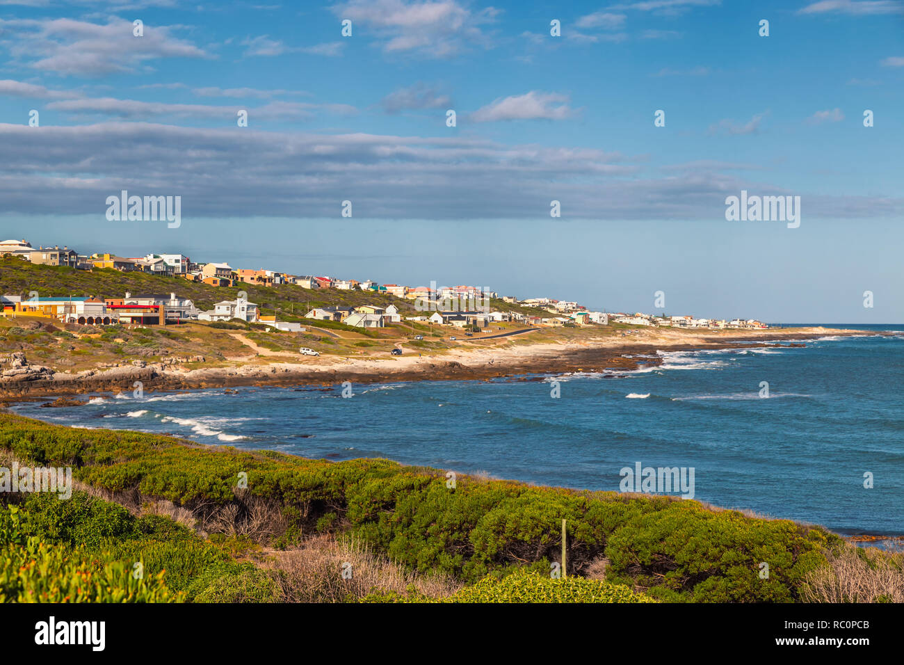 View of Agulhas - southernmost town in Africa Stock Photo - Alamy