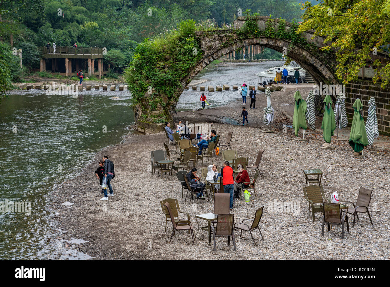 Rustic bailu town hi-res stock photography and images - Alamy