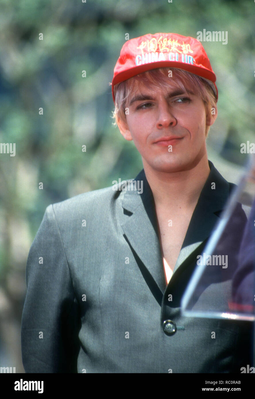 HOLLYWOOD, CA - AUGUST 23: Musician/singer Nick Rhodes of Duran Duran ...