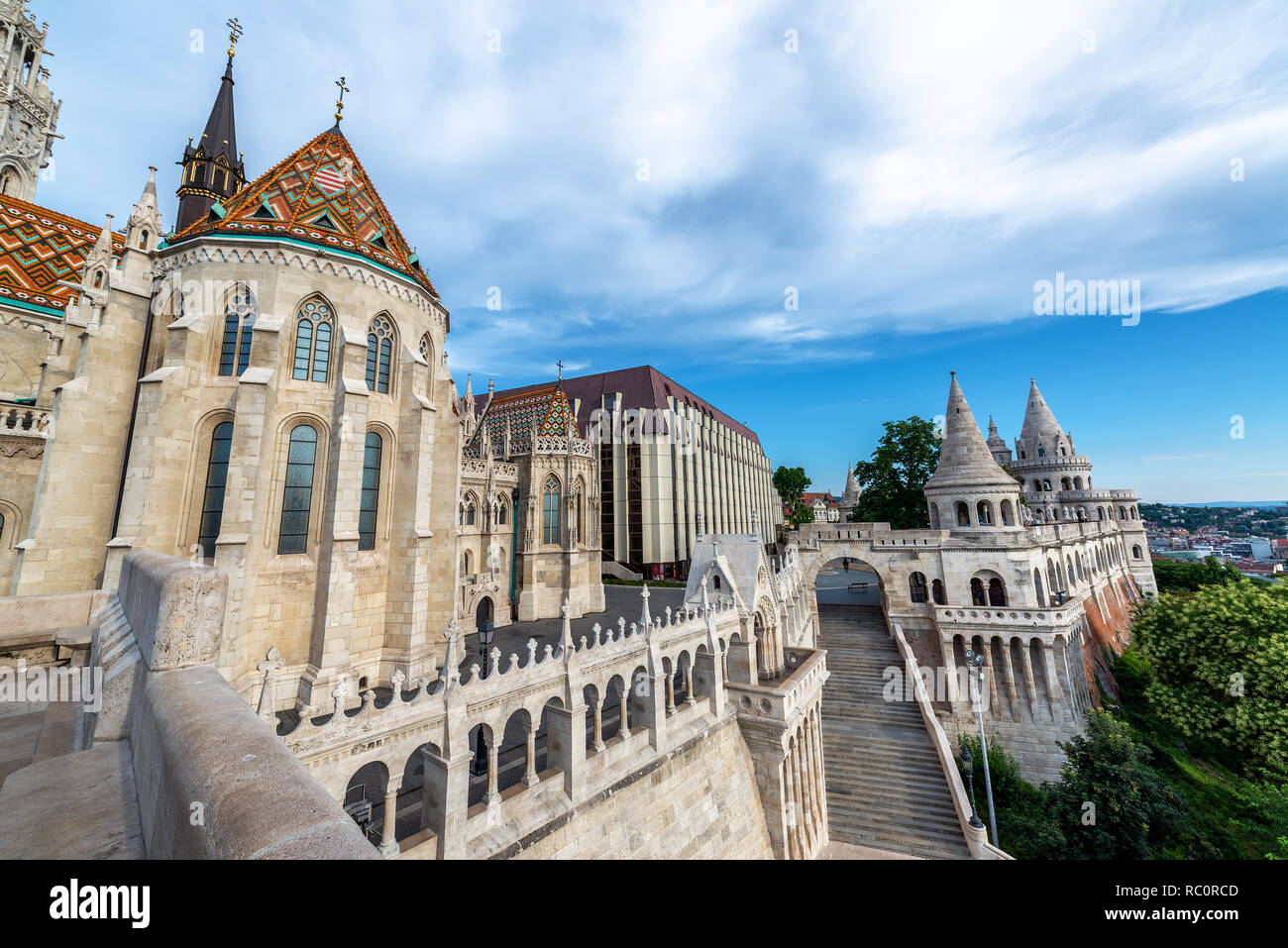 Matthias church in budapest hungary hi-res stock photography and images ...