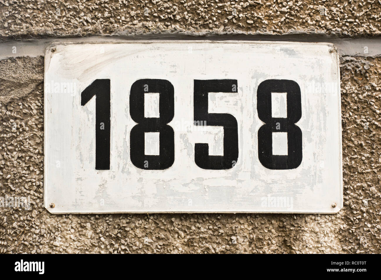 1858 number hi-res stock photography and images - Alamy