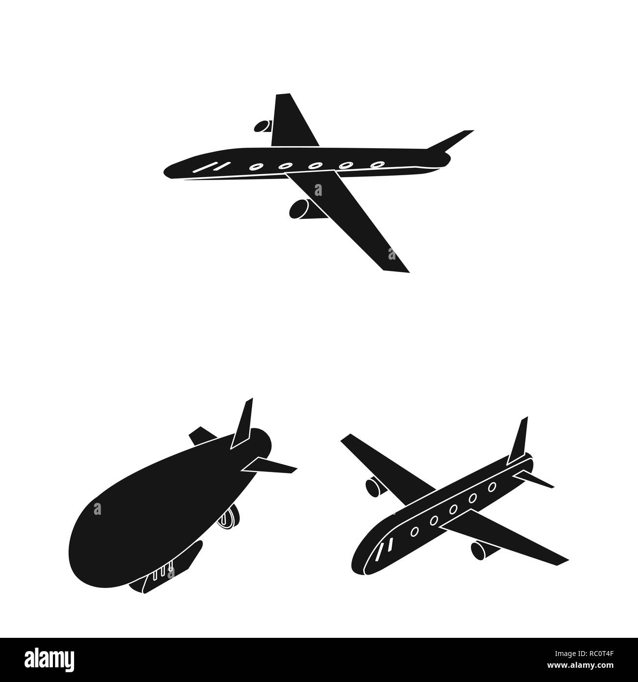 airship,airplane,aircraft,commercial,aeroplane,plane,jet,mockup,front ...