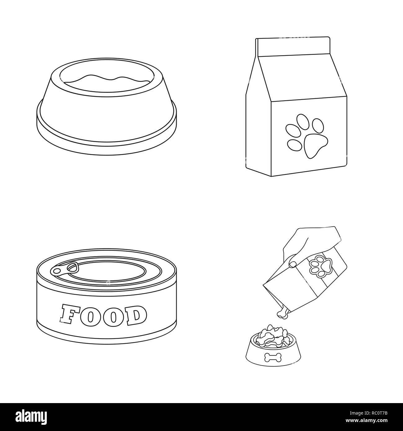 dog,bowl,feed,fodder,bag,protein,food,tin,dogfood,bottle,pet,dish,plate ...