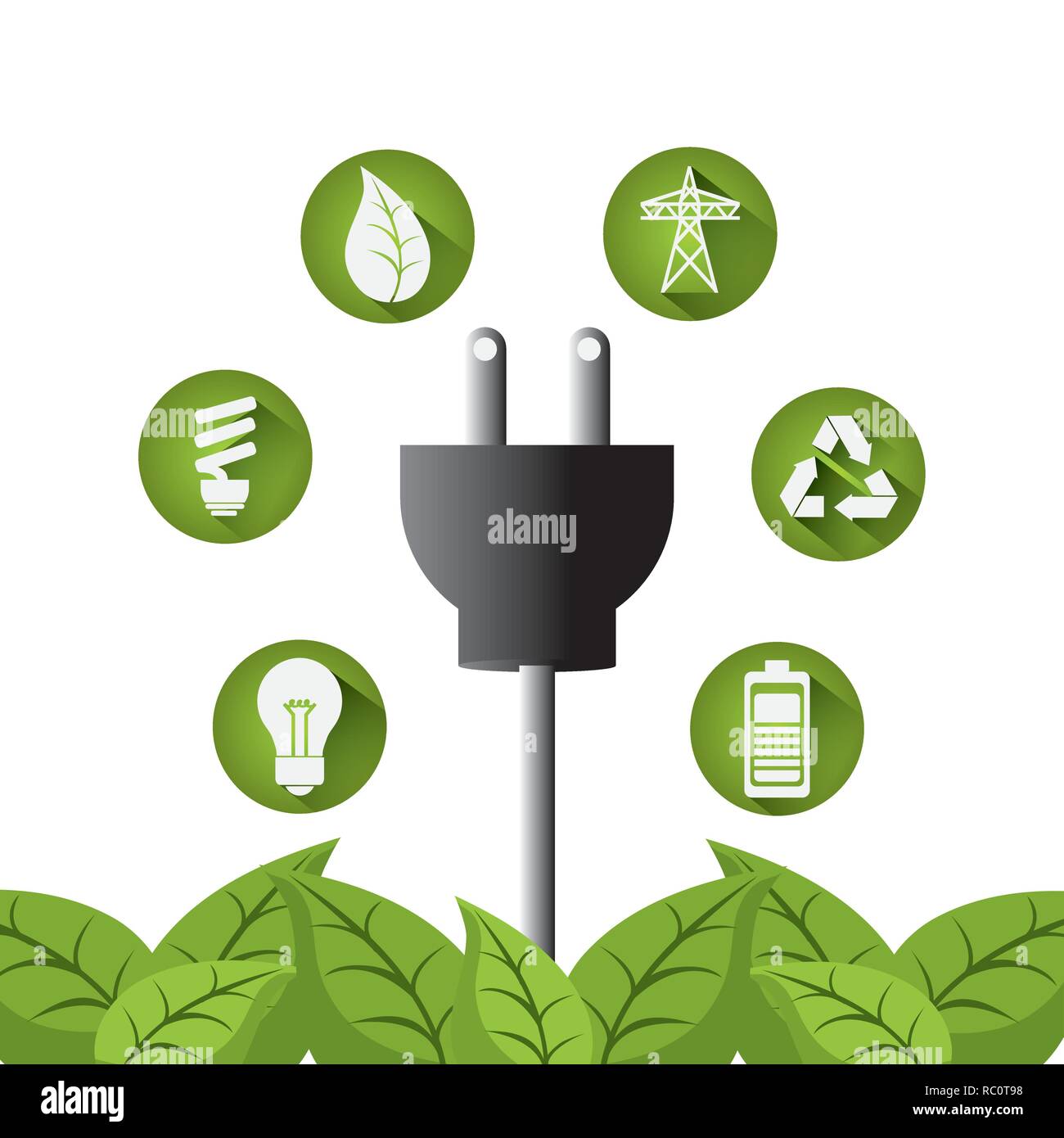 Plug and go Stock Vector Images - Alamy