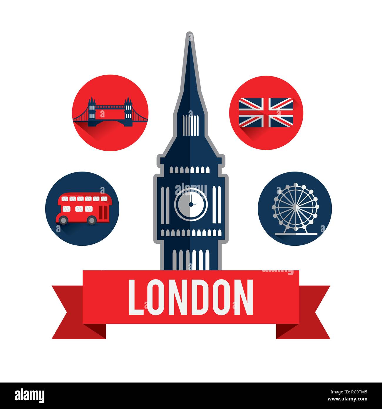 London landmarks design Stock Vector Image & Art - Alamy