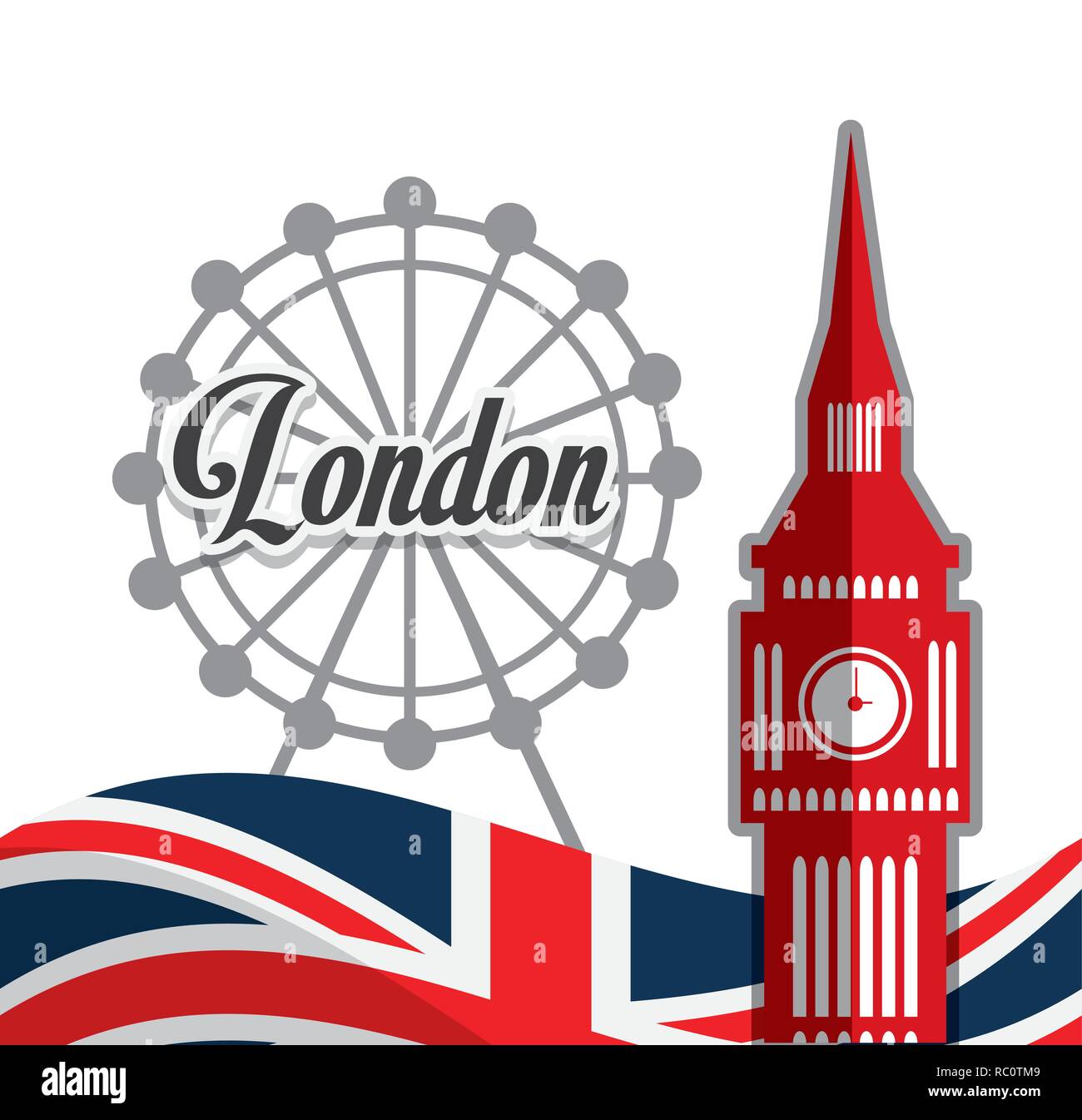 London landmarks design Stock Vector Image & Art - Alamy