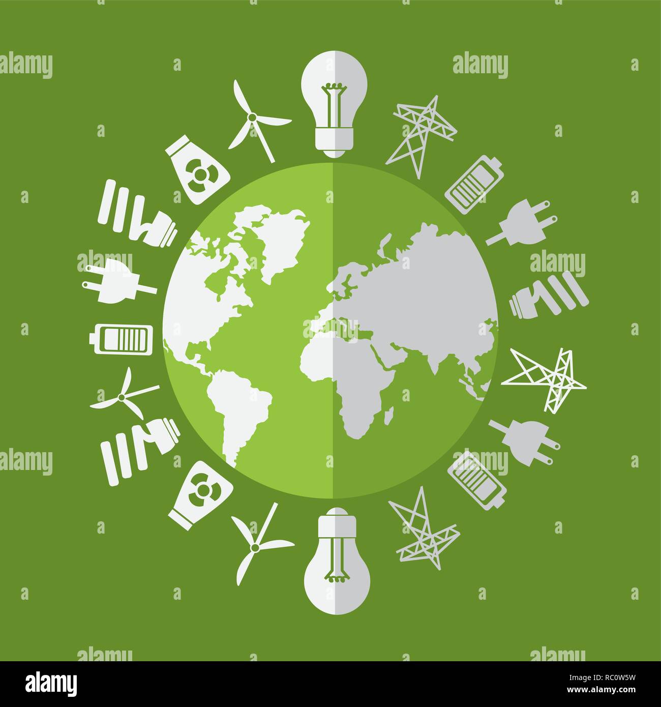 Go green design Stock Vector Image & Art - Alamy
