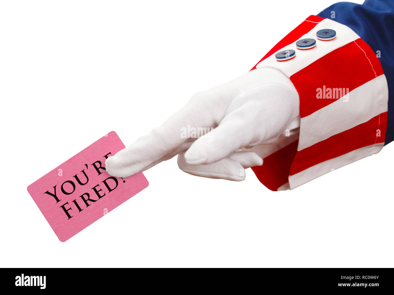 You're fired hi-res stock photography and images - Alamy