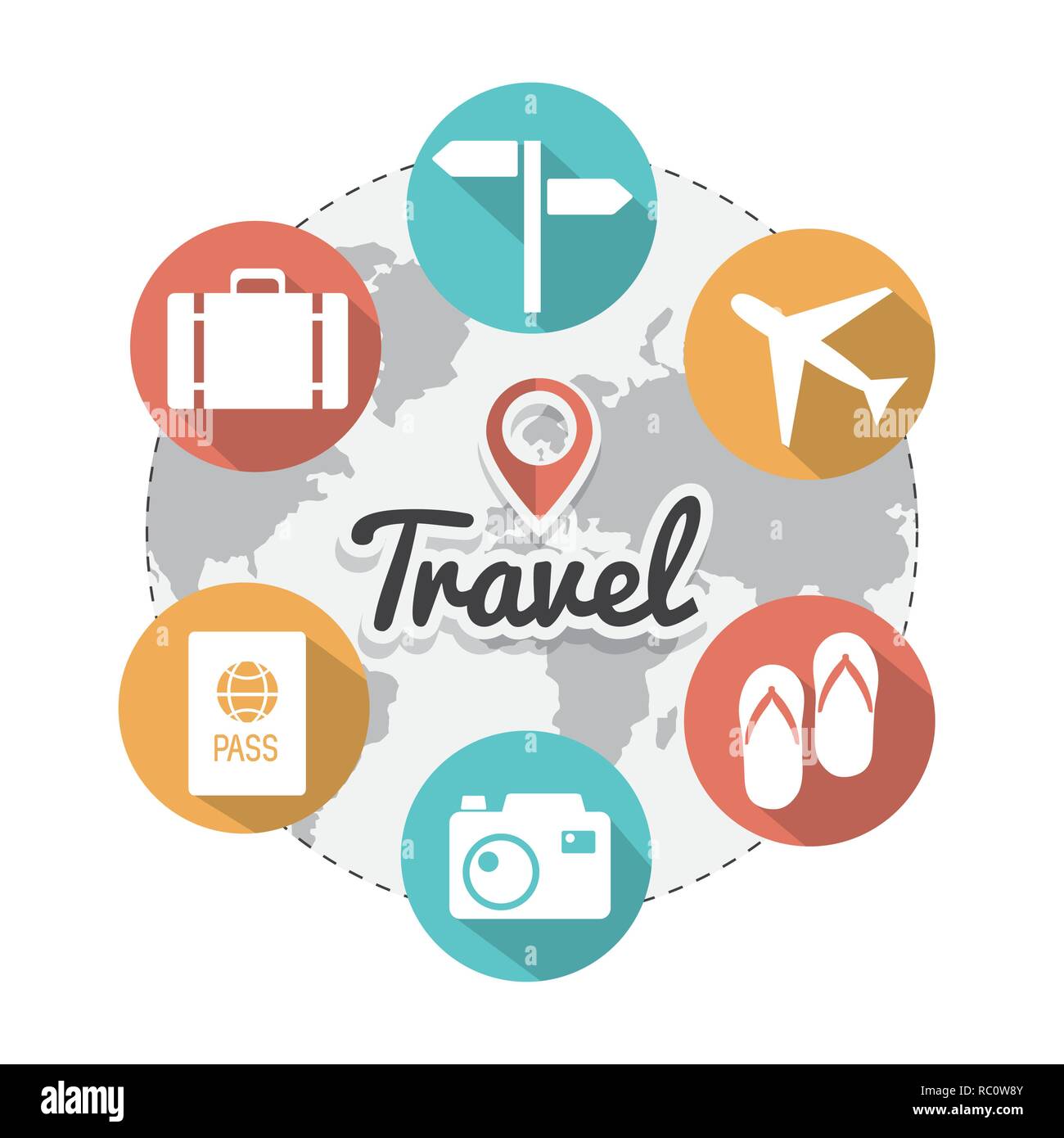Travel design Stock Vector Image & Art - Alamy