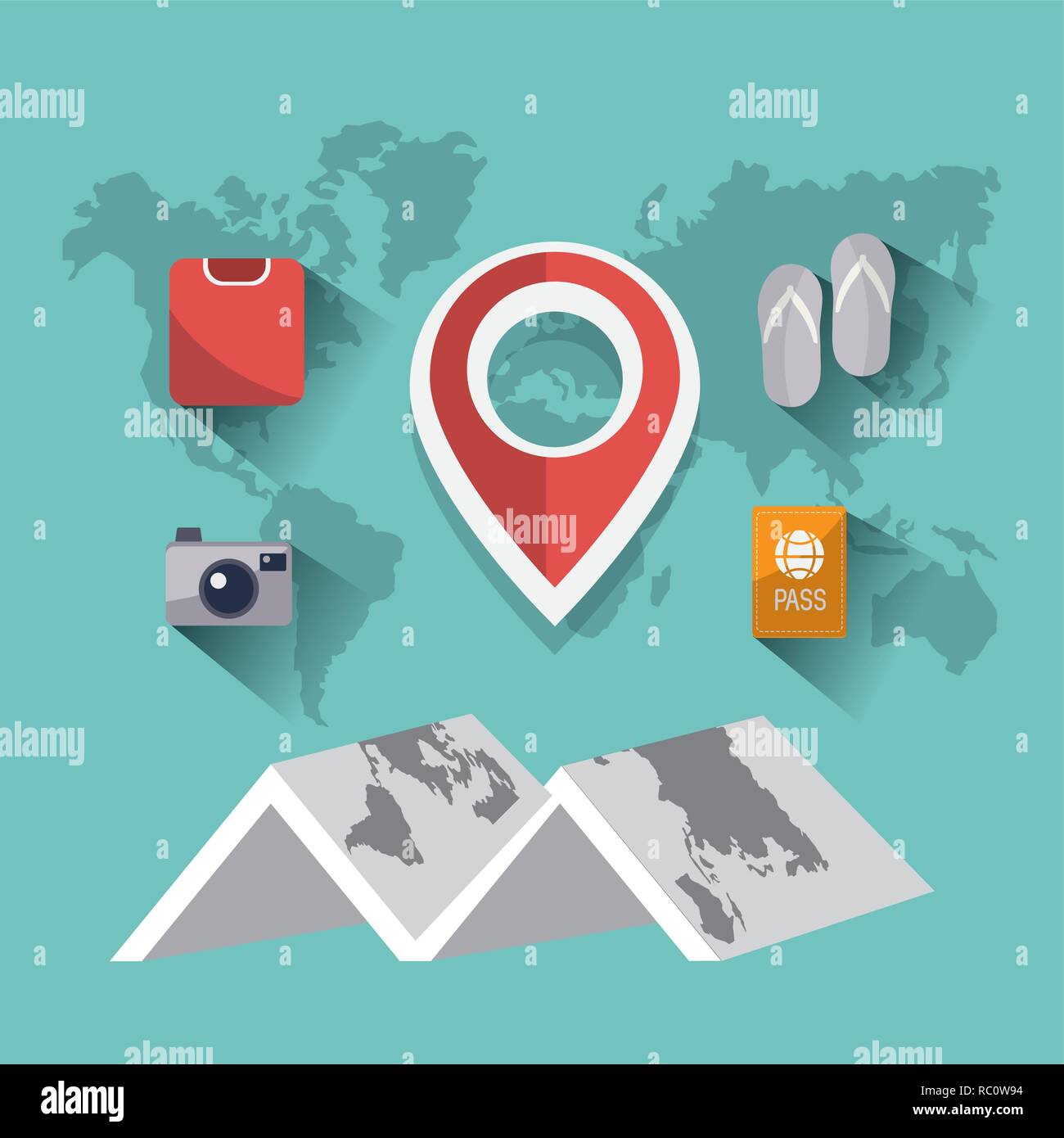 Travel design Stock Vector Image & Art - Alamy