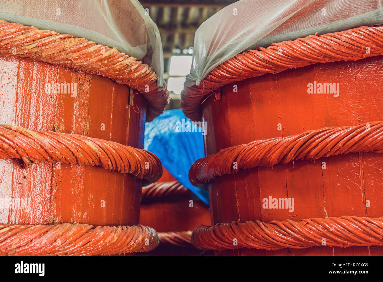 Barrels salt fish hi-res stock photography and images - Alamy
