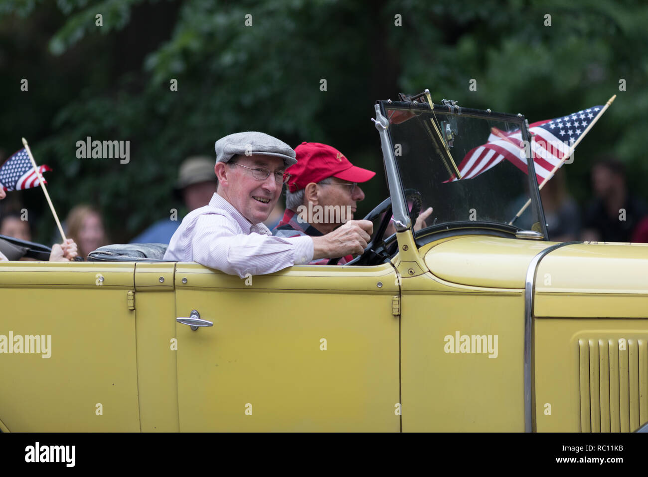 Washington, D.C., USA - May 28, 2018: The National Memorial Day Parade ...
