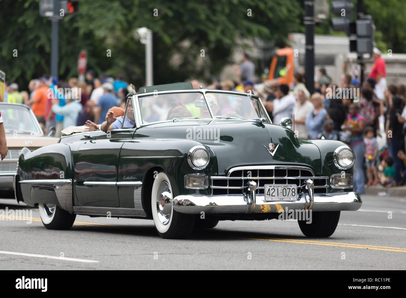 Washington, D.C., USA - May 28, 2018: The National Memorial Day Parade ...