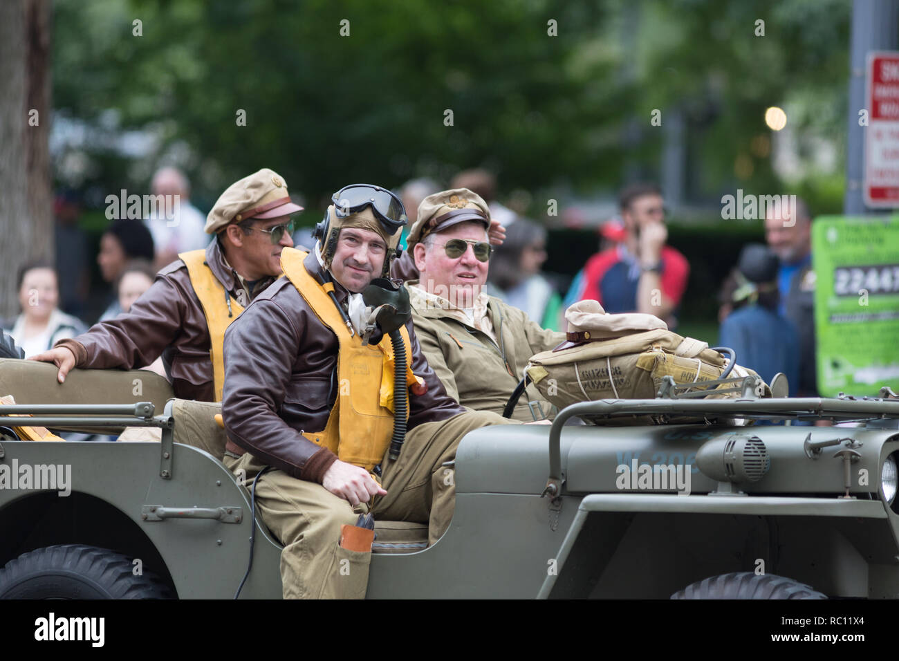Washington, D.C., USA - May 28, 2018: The National Memorial Day Parade ...