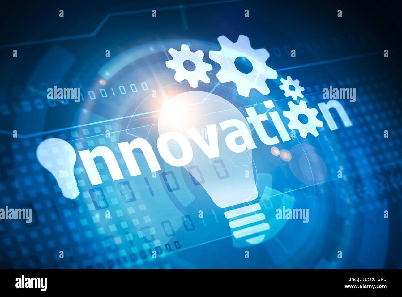 Innovation bulb abstract hi-res stock photography and images - Alamy