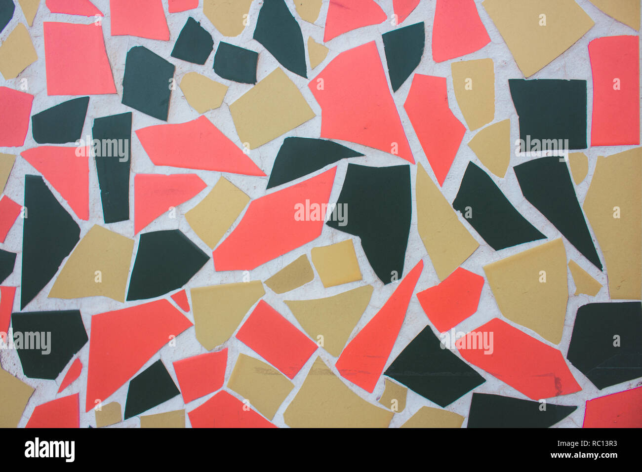 Mosaic. Multi-colored mosaic of ceramic tiles Stock Photo - Alamy