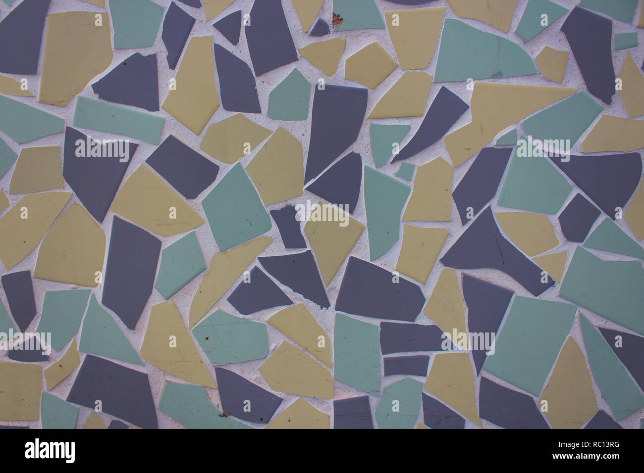 Mosaic. Multi-colored mosaic of ceramic tiles Stock Photo - Alamy