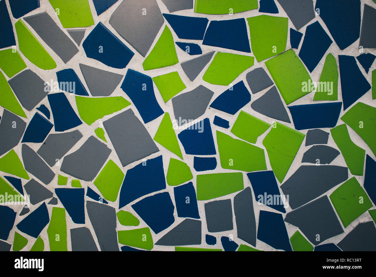 Mosaic. Multi-colored mosaic of ceramic tiles Stock Photo - Alamy