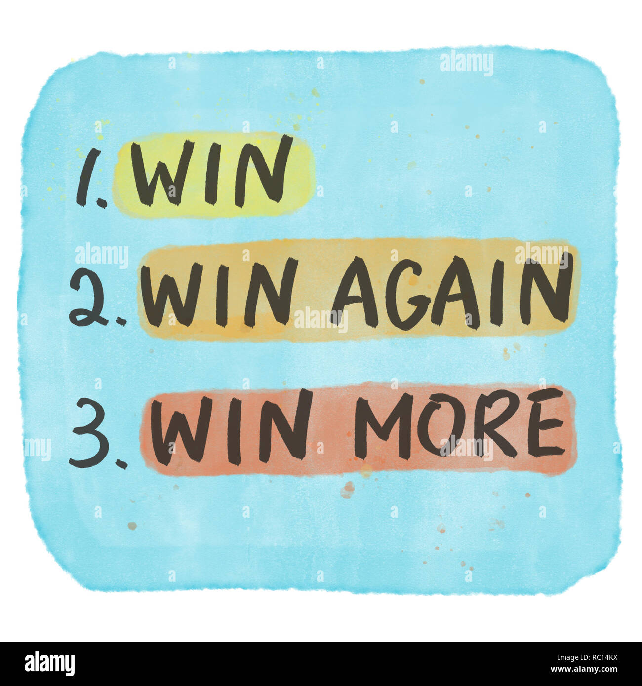 win concept text Stock Photo - Alamy