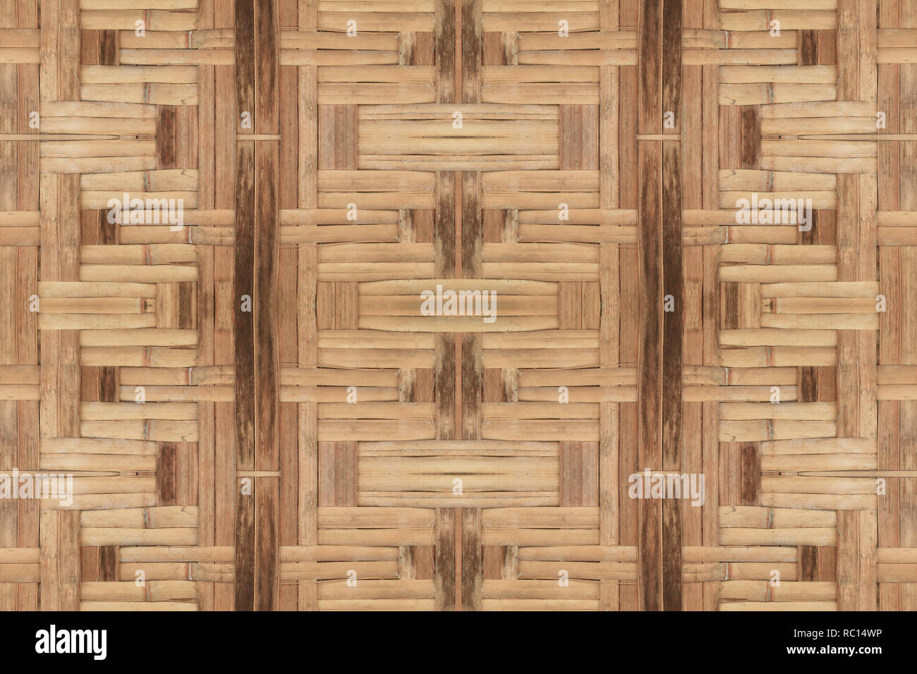 bamboo old weave wall texture beautiful pattern background Stock Photo ...